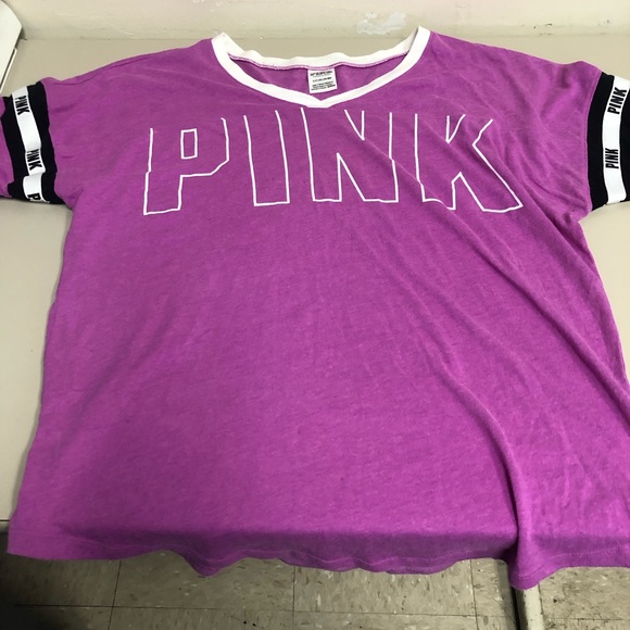 PINK Victoria's Secret | Tops | Vs Pink Shirt Small | Poshmark